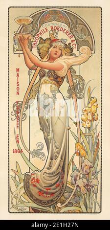HINGRE Louis-Théophile - Théophile Roederer & Co., Champagne, 1897 ...
