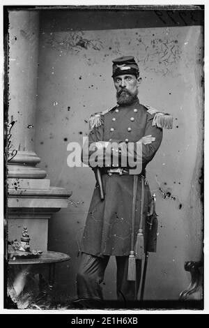 Lt. Col. E. Burt, 3rd Maine Inf., Civil War Photographs 1861-1865 Stock ...