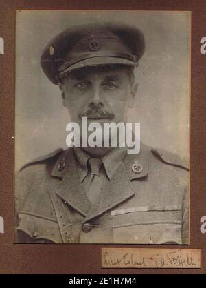 LtCol CollisGeorgeHerbertStHill RoyalNorthDevonHussars Died1917 Stock ...