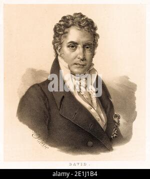 Jacques-Louis David (1748-1825). French painter in the Neoclassical ...