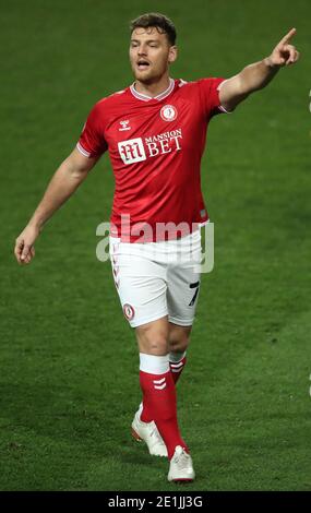 Bristol City's Chris Martin during the Sky Bet Championship match at ...