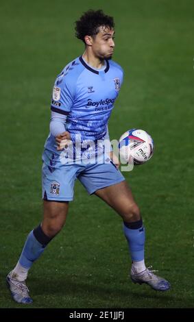 Coventry City's Tyler Walker during the Sky Bet Championship match at ...