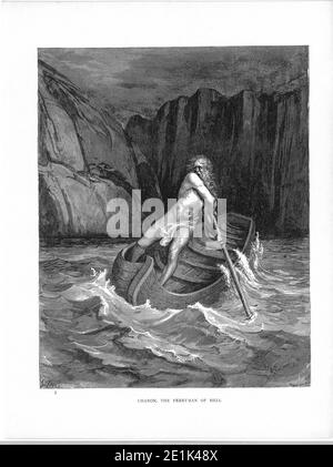 Illustration from Dantes Inferno vintage artwork from the divine poetry ...