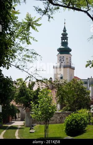 View of town Modra, Slovakia Stock Photo - Alamy