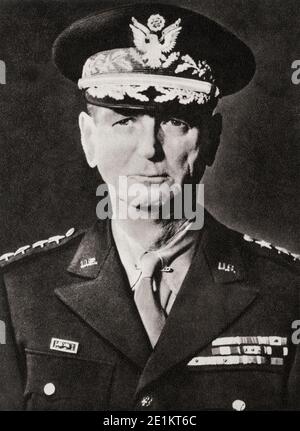 General Jonathan Wainwright, Commander of the Allied Forces, and his ...