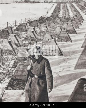 The "Siegfried Line", known in German as the Westwall, was a German ...