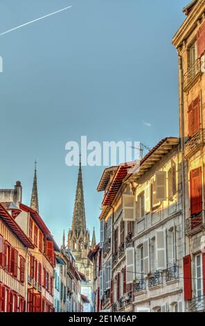 Bayonne landmarks, France, HDR Image Stock Photo - Alamy