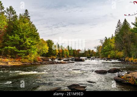 Three Brothers Waterfalls Kinmount Minden Hills Burnt River Kinmount ...