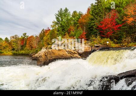 Three Brothers Waterfalls Kinmount Minden Hills Burnt River Kinmount ...