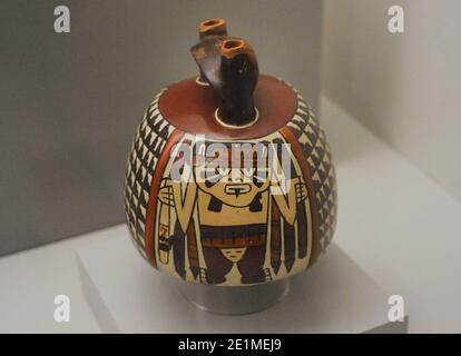 Nazca 100 BC 700 AD Peru Peruvian carriers of goods Stock Photo - Alamy
