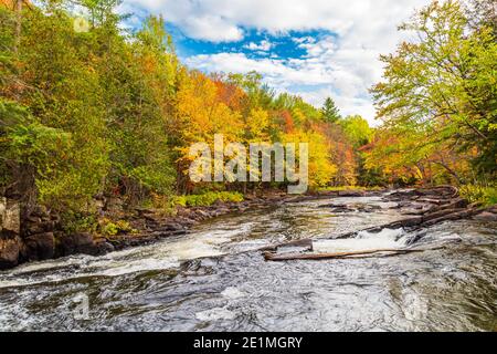 Oxtongue Rapids Provincial Park Muskoka Highlands Dwight Ontario Canada ...