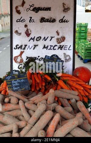 RENNES, FRANCE -28 DEC 2019- Founded in 1622, the Marche des Lices, a ...