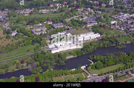 aerial view of Nottingham Trent University, Clifton Campus, UK Stock ...
