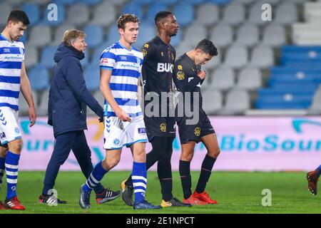 DOETINCHEM, NETHERLANDS - JANUARY 8: (L-R): Glynor Plet of Telstar ...