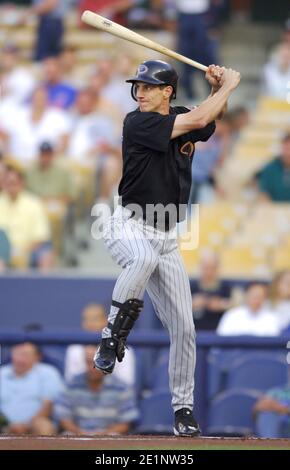 Craig Counsell of the Los Angeles Dodgers during a game at Dodger ...