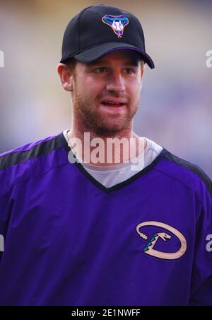 Chad Tracy of the Arizona Diamondbacks during batting practice before ...