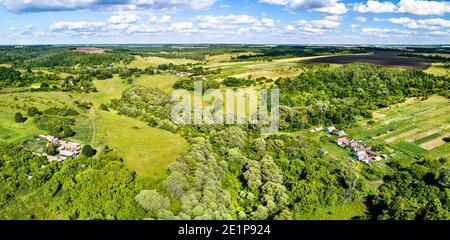 Typical rural landscape of Kursk region, Russia Stock Photo - Alamy