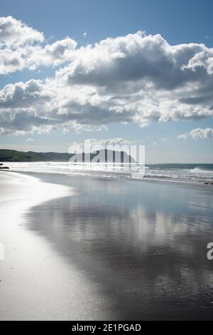 Herbertville, Tararua Distirct, North Island, New Zealand Stock Photo ...
