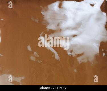 section of a multilayer cake as background and texture vertical ...