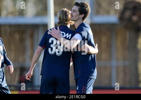 AMSTERDAM, NETHERLANDS - JANUARY 9: L-R: Alec Van Hoorenbeeck of ...