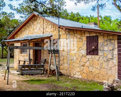 Mayan Dude Ranch - Bandera, Texas Stock Photo - Alamy