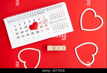 stamp with the date of February 14 Valentine s Day feast of lovers ...