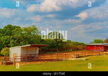 Mayan Dude Ranch - Bandera, Texas Stock Photo - Alamy