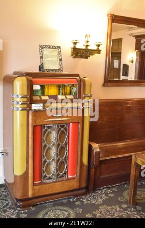 The Asylum Restaurant, Jerome Grand Hotel, in the mining town of Jerome ...