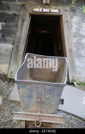 March 15, 2017, Placerville, California, USA: Historical miner re ...