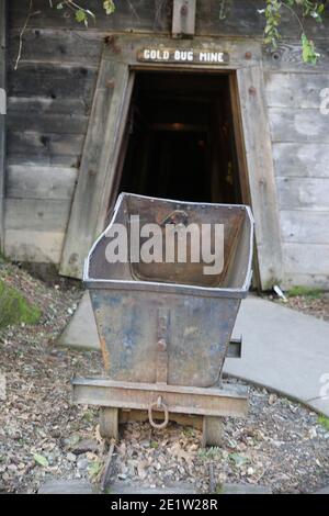 March 15, 2017, Placerville, California, USA: Historical miner re ...