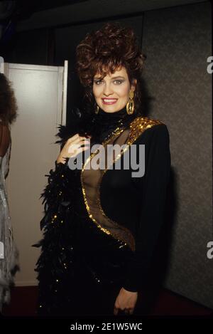 BARBARA STOCK 1987 Credit: Ralph Dominguez/MediaPunch Stock Photo - Alamy