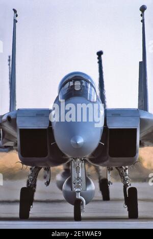 The F-15 Eagle is a twin-engine, all-weather fighter aircraft used by ...