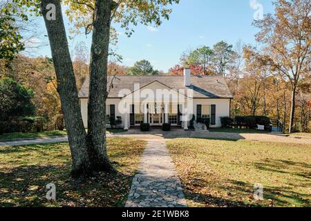 USA, Georgia, Warm Springs, Little White House State Historic Site ...