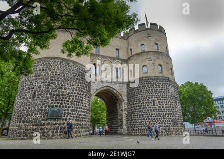Hahnentor, Rudolfplatz, Koeln, Nordrhein-Westfalen, Deutschland Stock ...