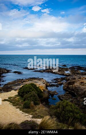 Shag Point Lookout on a fine spring day Stock Photo - Alamy