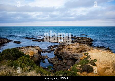Shag Point Lookout on a fine spring day Stock Photo - Alamy