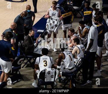 California head coach Mark Fox in the first half of an NCAA college ...