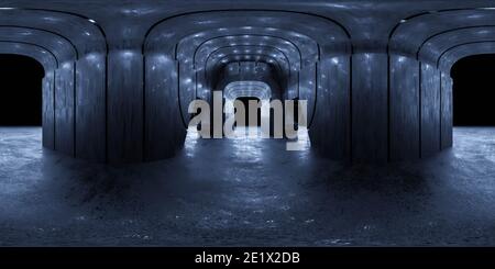 360 hdr style vr equi rectangular panorama of futuristic city 3d render ...