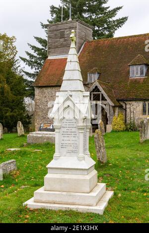 The grave of Florence Nightingale, St Margaret of Antioch Churchyard ...
