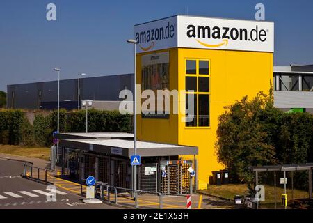 Amazon logistics center, fulfillment, one of the largest locations in ...