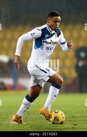 Atalanta's Colombian striker Luis Muriel celebrates after scoring a ...