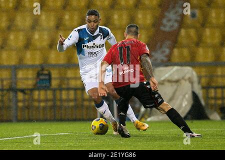 Atalanta's Colombian striker Luis Muriel celebrates after scoring a ...