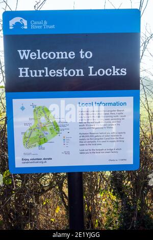 Hurleston Locks Nantwich Cheshire England UK Stock Photo - Alamy