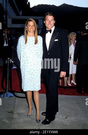 Christopher Reeve And Gae Exton Credit: Ralph Dominguez/MediaPunch ...