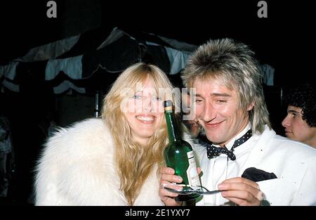 Rod Stewart And Alana Stewart Credit: Ralph Dominguez/MediaPunch Stock ...