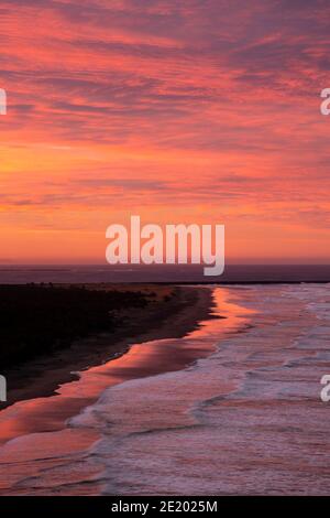 A view of a jetty from Point Disappointment State Park Stock Photo - Alamy