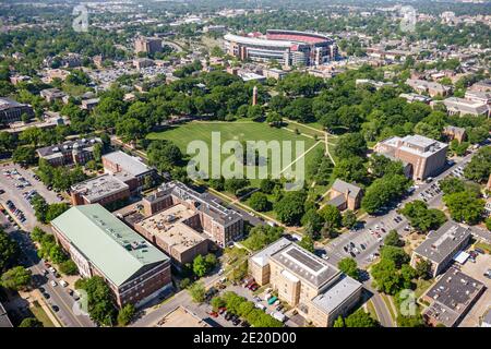 Aerial view of the University of Alabama football stadium, Tuscaloosa ...