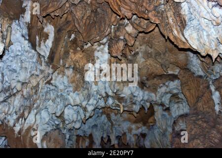 Cave washed in rock, chute. There is delve with access to day surface ...
