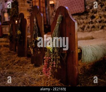 The Ancient Norman Church At Dode Great Buckland Kent UK Stock Photo ...