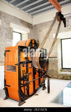 BEJAR, SPAIN - Jan 03, 2021: An overview with a lot of old machines at ...
